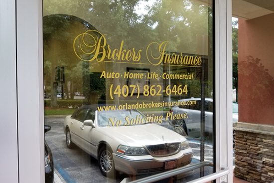 Vinyl Window Signs for Businesses | Commercial Window Signs | Orlando, FL
